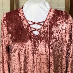 Tops | Velvet Tunic | Poshmark